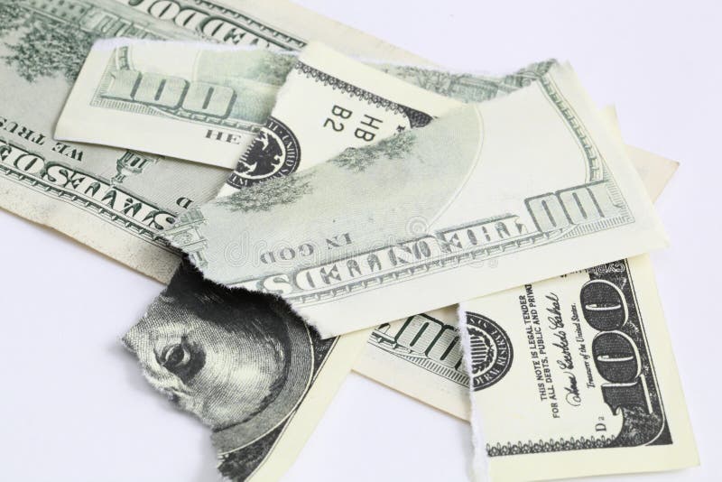 Broken bill stock image. Image of finance, demolished - 48490485