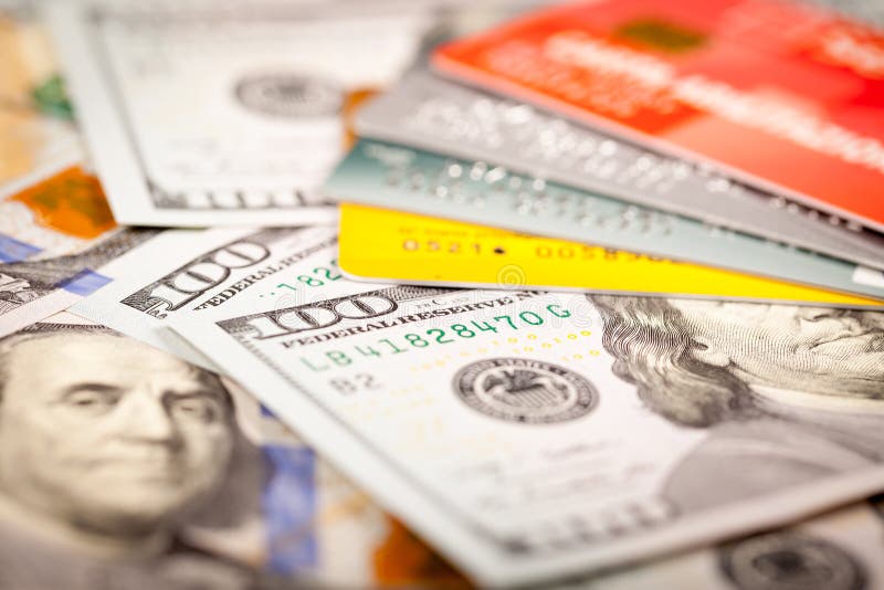 Cash Dollars and Credit Cards Editorial Photography - Image of dollar ...