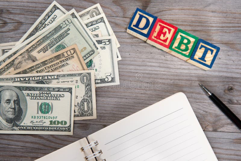 Dollars and diary. stock image. Image of investment, banknote - 51575303