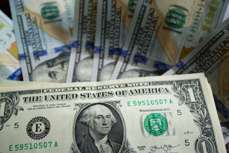 Dollars stock image. Image of onedollarbill, bill, currencies - 91037391