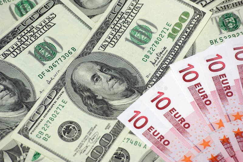 Dollars And Euros Picture. Image: 4319096
