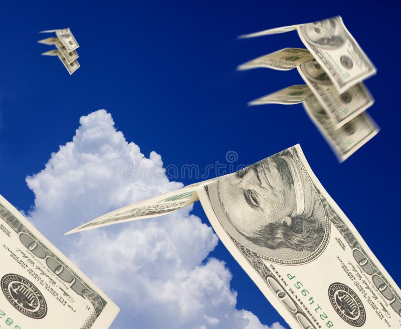 Money Flying Away Stock Images - Download 196 Royalty Free Photos