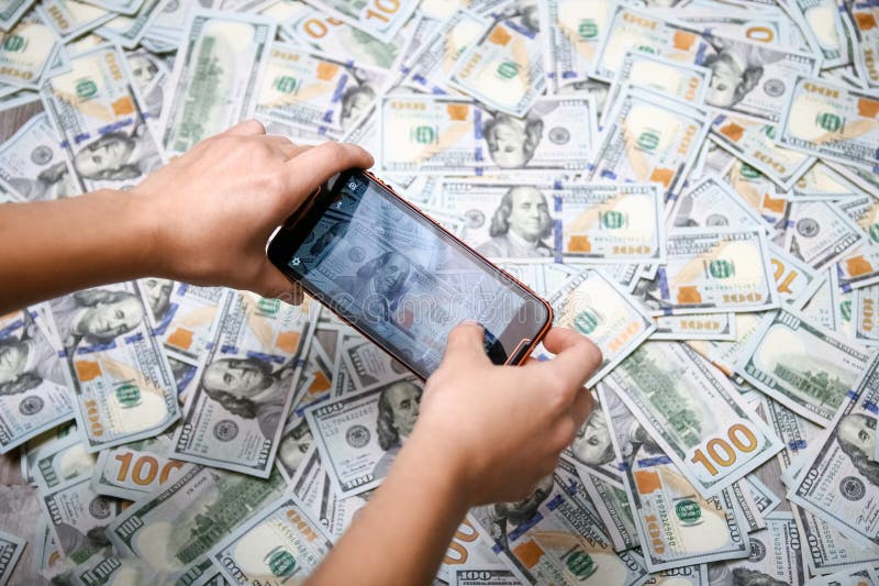 A Dollars in the Hands of a Businessman Man Guy for a Trip To the Rest ...