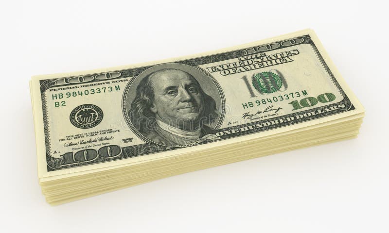 Dollars heap stock illustration. Illustration of trading - 14147348