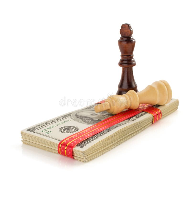 Dollars Money Banknotes on White Stock Image - Image of concepts ...
