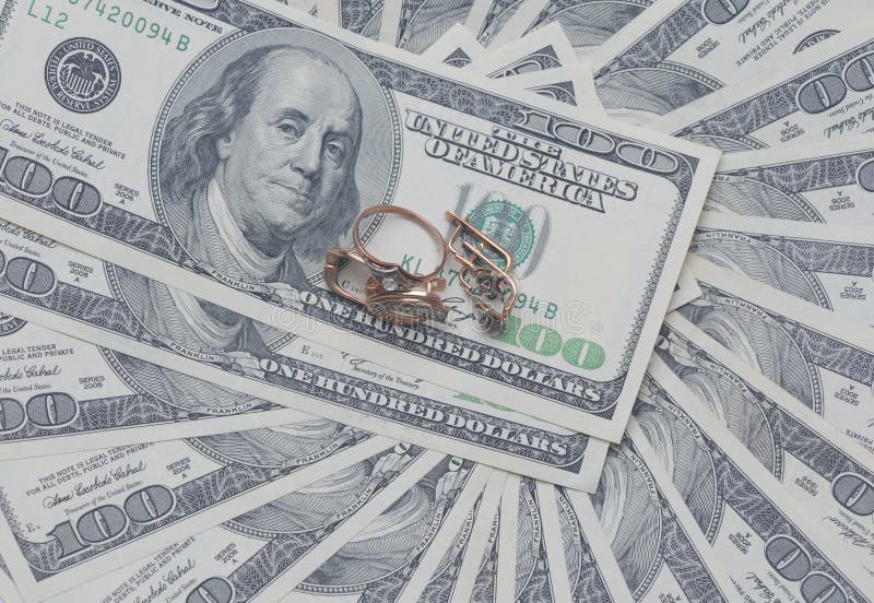 Dollars on White Background Stock Photo - Image of exchange, cash: 53306362