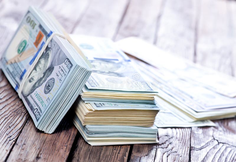 Dollars stock photo. Image of horizontal, greenback, bill - 78985422