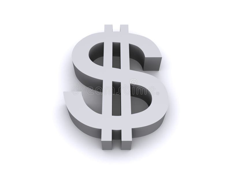 Dollartecken stock illustrationer. Illustration av vinst - 9108136