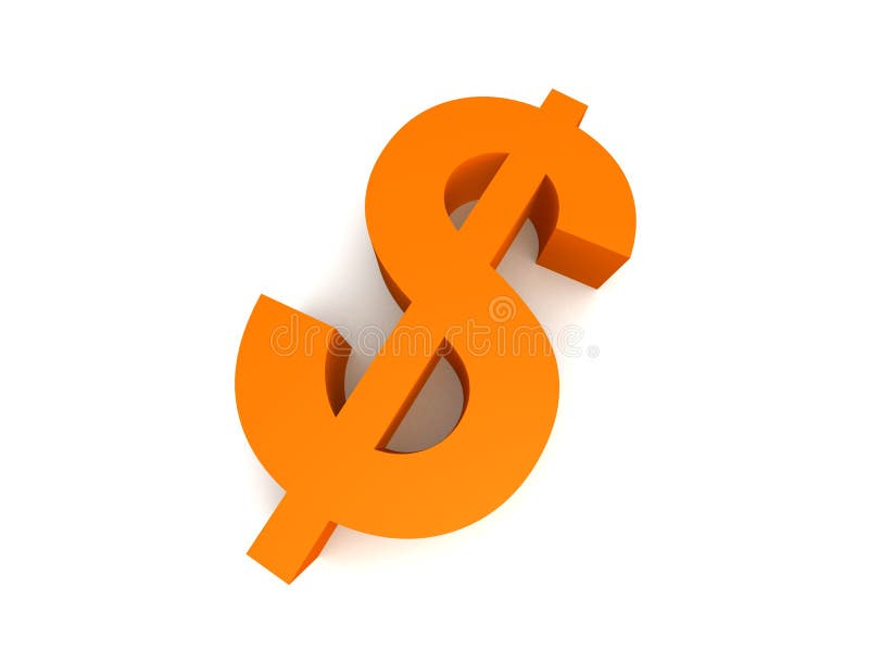 Dollarsymbol stock abbildung. Illustration von habsucht - 1051760
