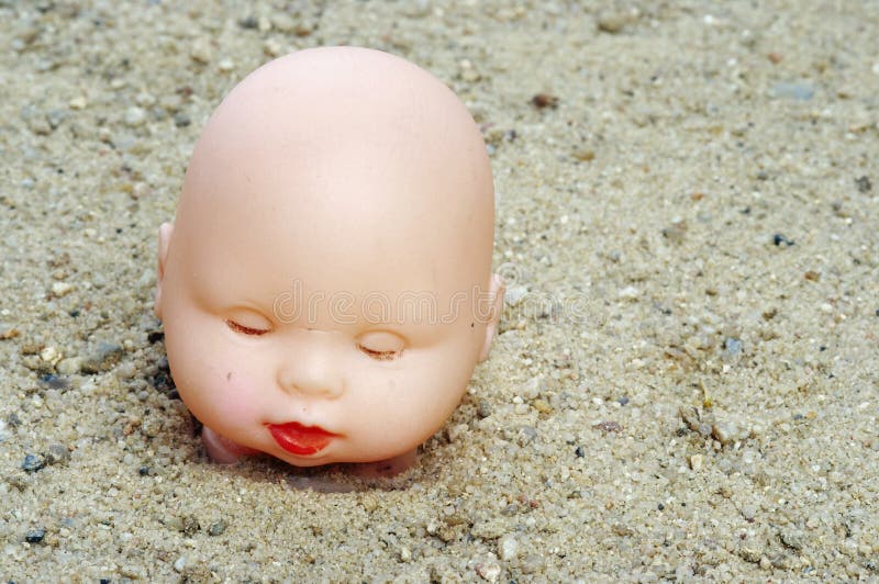 Dolly head stock photo. Image of alone, lost, bizarre - 24078018