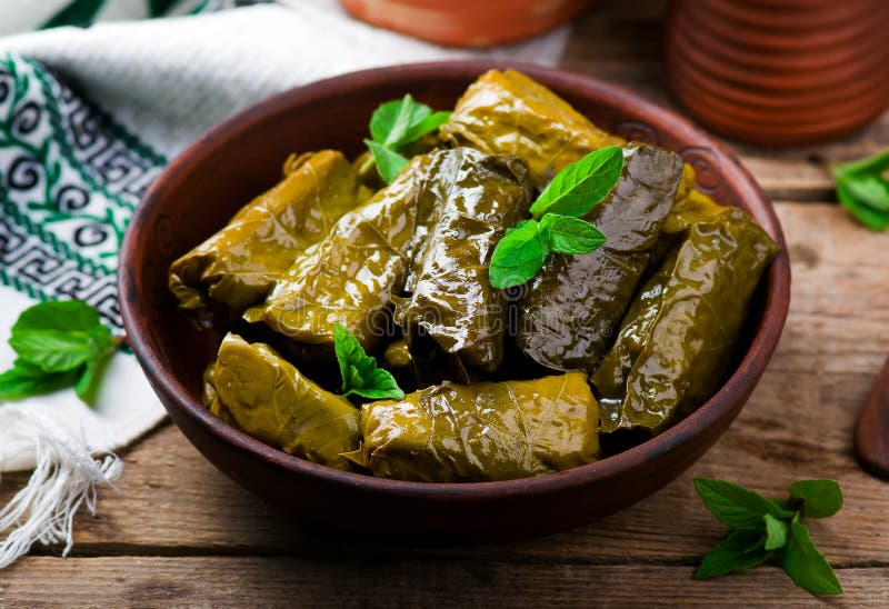 Dolma stock image. Image of turkish, meze, lebanese, rice - 54627433