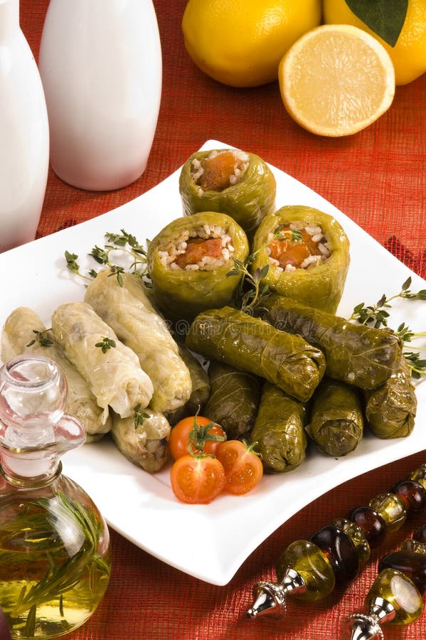 Dolma-Stuffed Vegetables stock photo. Image of herbs - 13287092