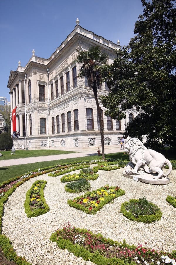 Dolmabahce Palace stock photo. Image of dolmabahce, famous - 18608096