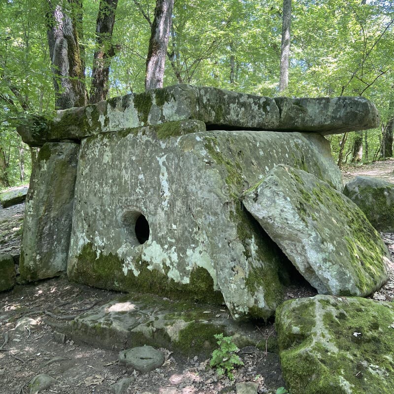 Dolmen is an Ancient Structure Made of Religious Stone Stock Image ...