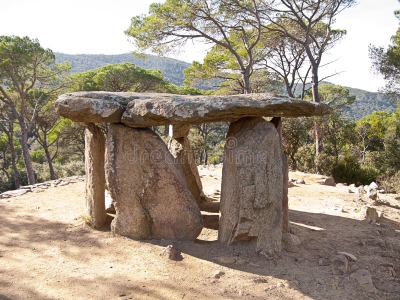 Dolmen in Spain stock photo. Image of grave, celtic, ancient - 19991866