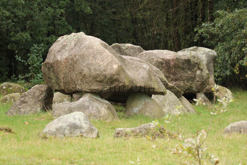 Dolmen a Type of Megalithic Thomb Stock Image - Image of architecture ...