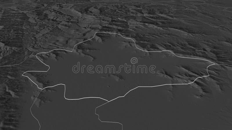 Dolneni, Macedonia - Outlined. Bilevel Stock Illustration ...