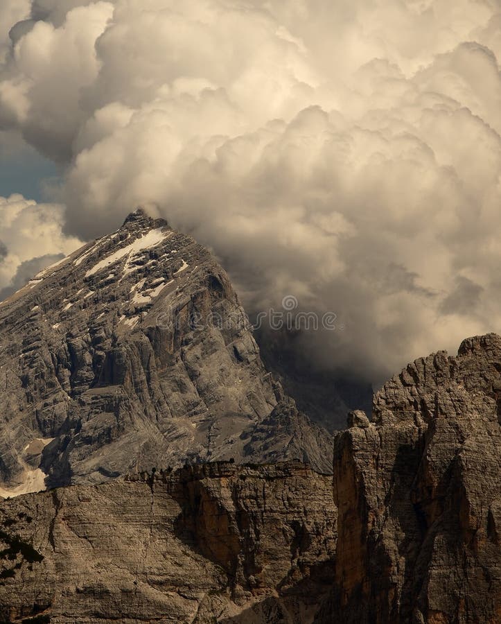 Dolomites stock photo. Image of rocky, climbing, mountains - 35093002