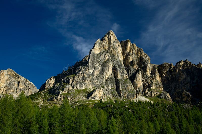 Dolomites stock image. Image of mighty, climbing, cliff - 41623353