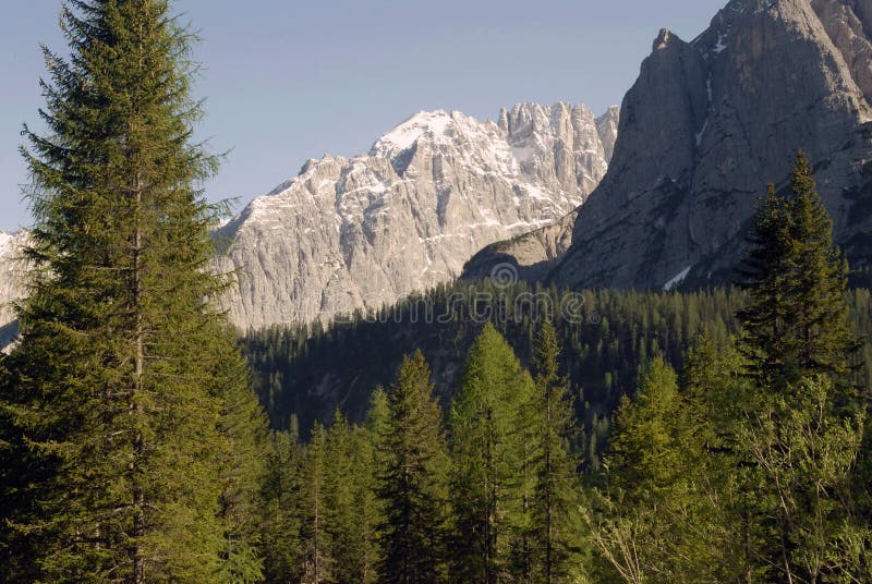Dolomites in the spring stock photo. Image of outdoor - 2466822