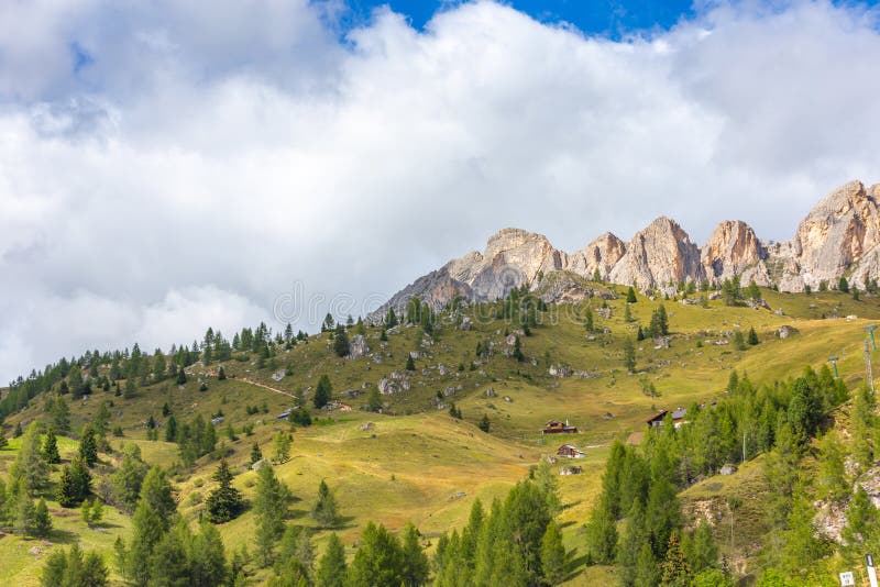 Dolomiti. Dolomites stock image. Image of dolomiten - 177134925