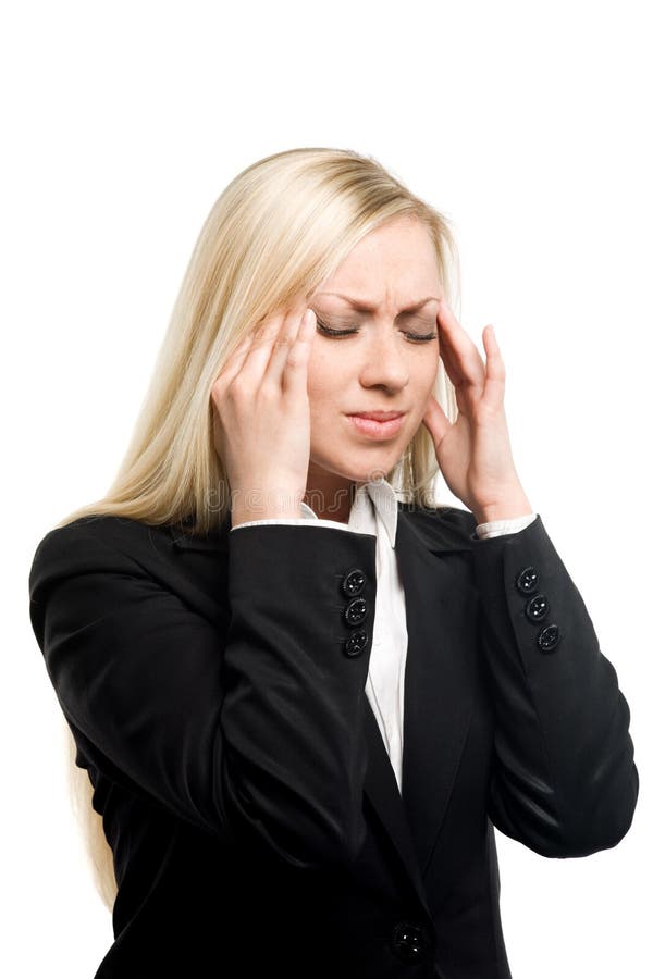 Dolor de cabeza imagen de archivo. Imagen de problemas - 5772435