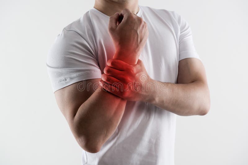 Dolore del polso fotografia stock. Immagine di rheumatism - 39193076