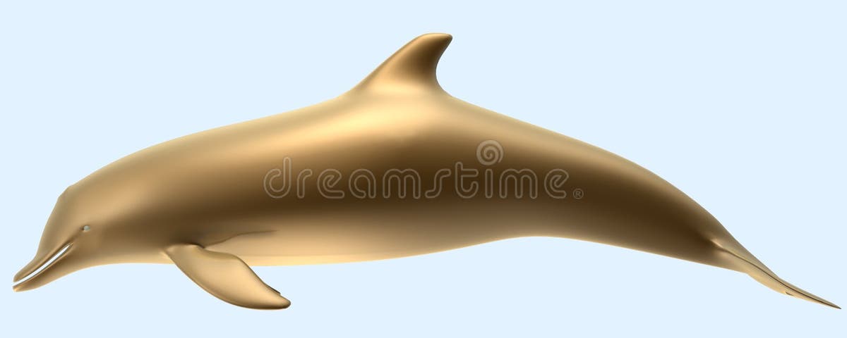 Golden Dolphin Swim Stock Illustrations – 145 Golden Dolphin Swim Stock ...
