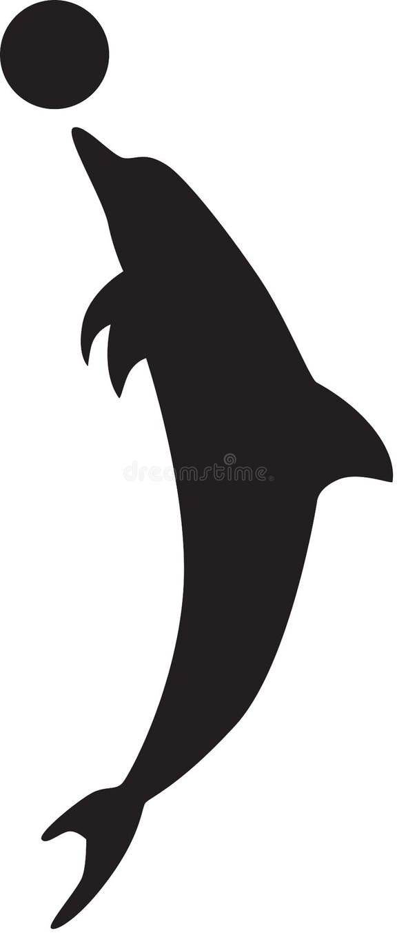 Dolphin Leaping Vector Illustration Stock Illustrations – 2,491 Dolphin ...