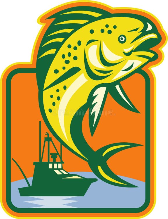 Mahi Mahi Stock Illustrations – 446 Mahi Mahi Stock Illustrations ...