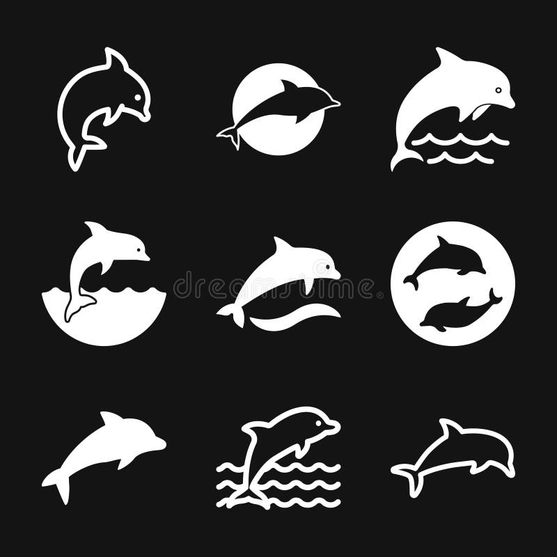 Dolphin Echolocation Stock Illustrations – 95 Dolphin Echolocation ...
