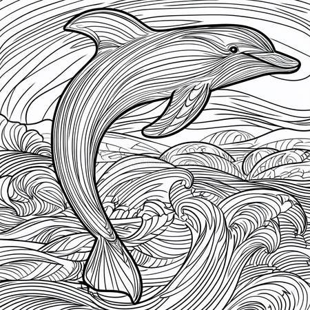 Dolphin Zentangle Stock Illustrations – 423 Dolphin Zentangle Stock ...