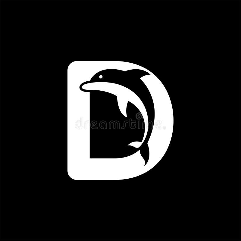 Letter D Dolphin Stock Illustrations – 139 Letter D Dolphin Stock ...