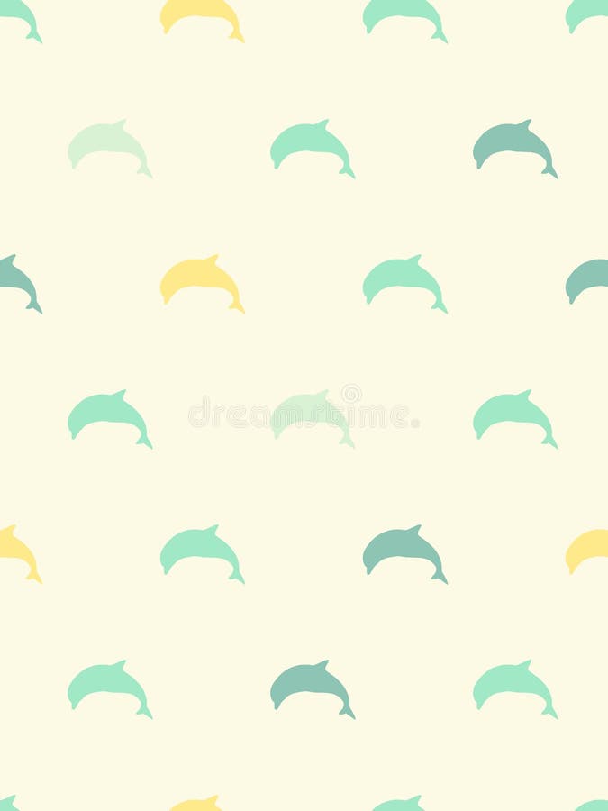 Dolphin Seamless Design Repeating Pattern Marine Life Stock Vector ... Dolphin Seamless Design Repeating Pattern Marine Life Stock Vector ...