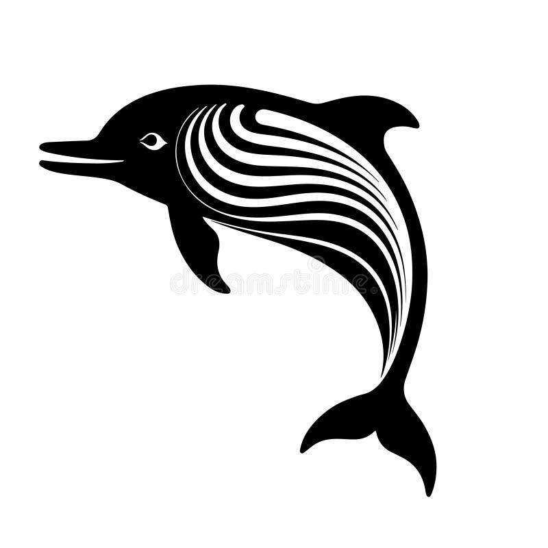 Dolphin Vector Set. this is an Editable and Printable High Quality ...