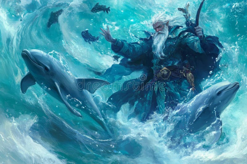 Guardian of Secrets Sits in a Keyhole Stock Illustration - Illustration ...