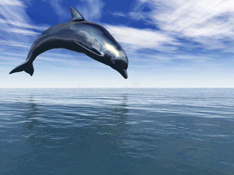 Dolpin photo stock. Image du détendez, amusement, gibier - 78188570