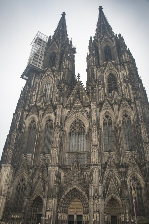 The Dom Cathedral in Cologne, Germany Stock Image - Image of historical ...
