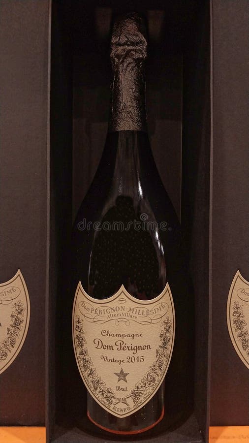 Dom Perignon Champagne Bottle Editorial Photo - Image of wine, premium ...