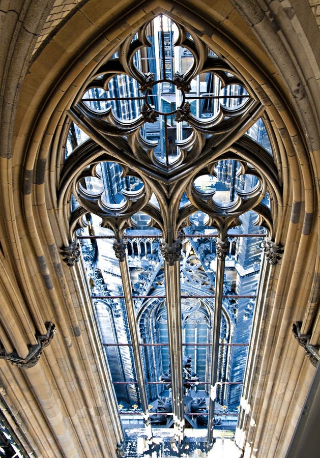 The West Window stock image. Image of columns, horizontal - 17527443