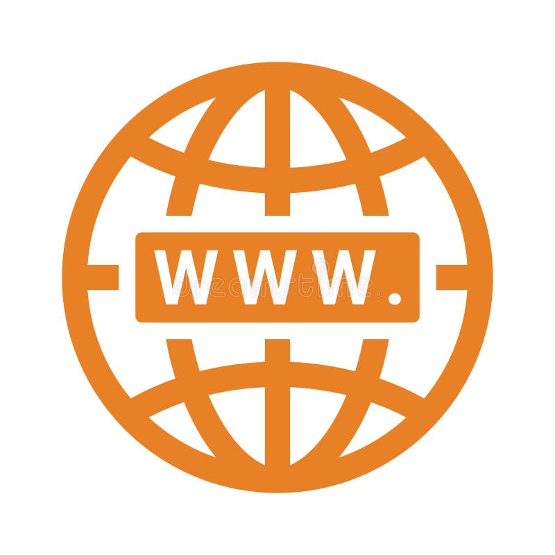 Domain - Internet concept stock illustration. Illustration of address ...