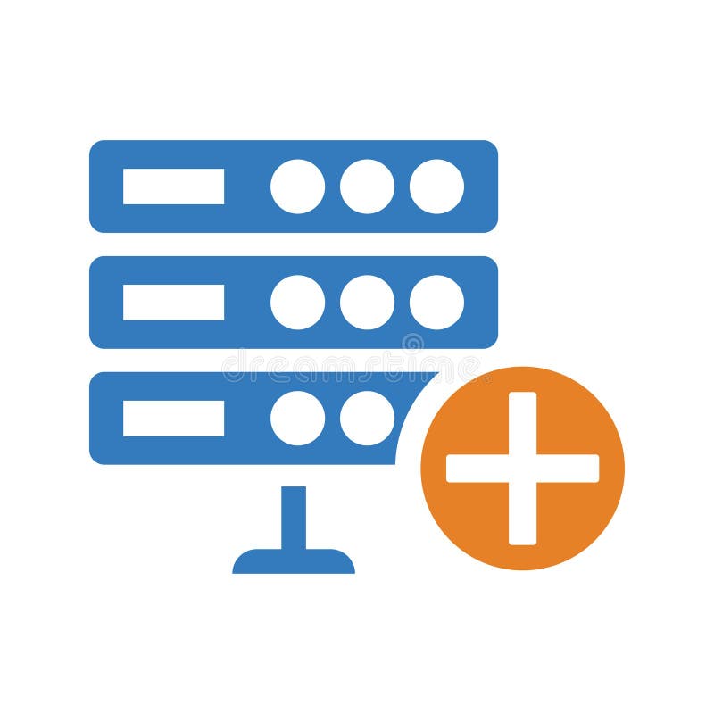 Domain Service icon stock illustration. Illustration of monitoring ...
