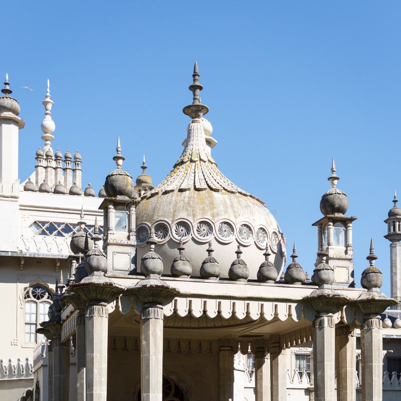 Pavillon Royal De Brighton Angleterre Photo stock - Image du européen ...