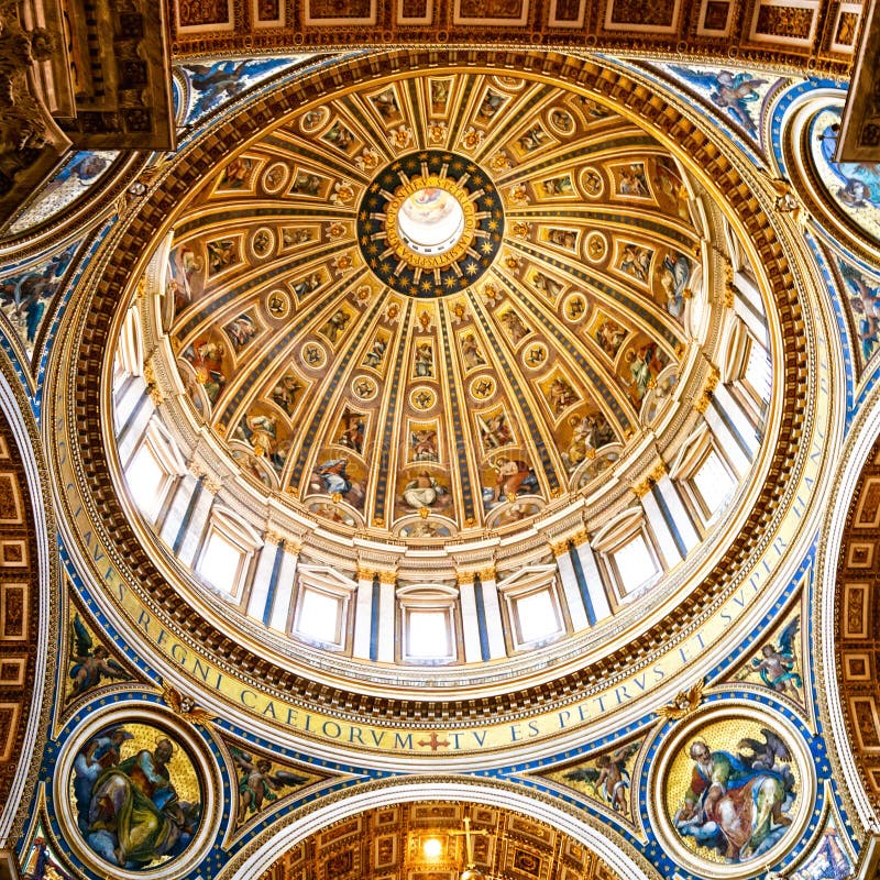 Dome, artistic details editorial stock photo. Image of europe - 13995118