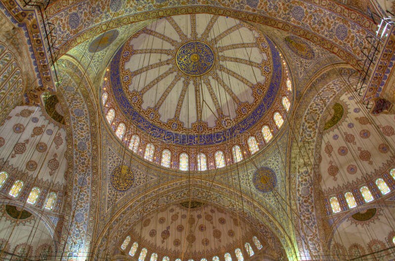 Dome of the Blue Mosque stock image. Image of religion - 42946247