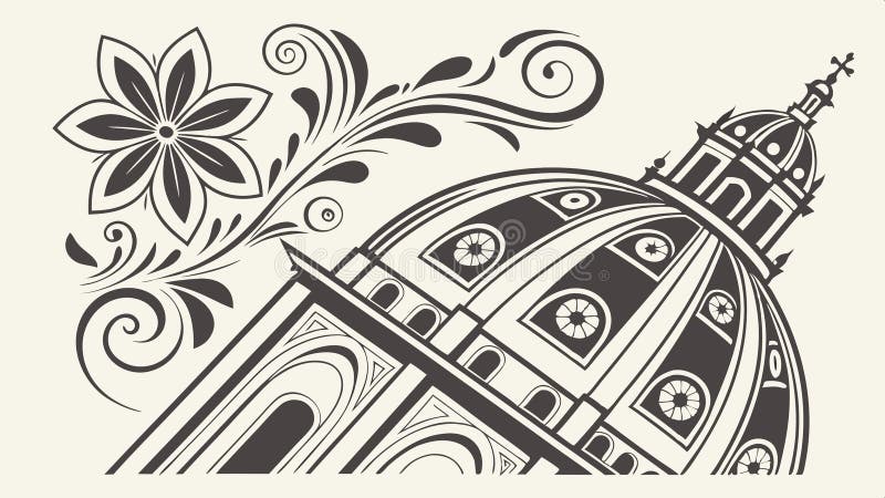 Dome Building Corner, Architectural Design for City Themes and ...