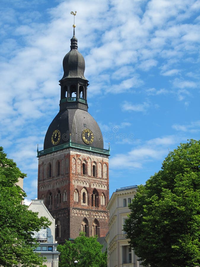 Dome Cathedral in Riga. stock photo. Image of temple - 33052232