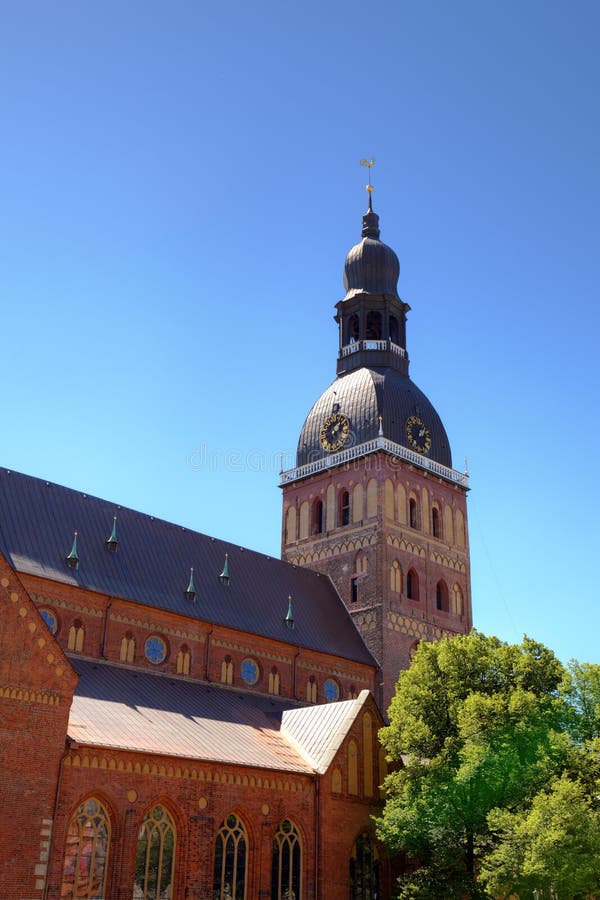 The Dome Cathedral. Riga stock photo. Image of latvia - 31883944
