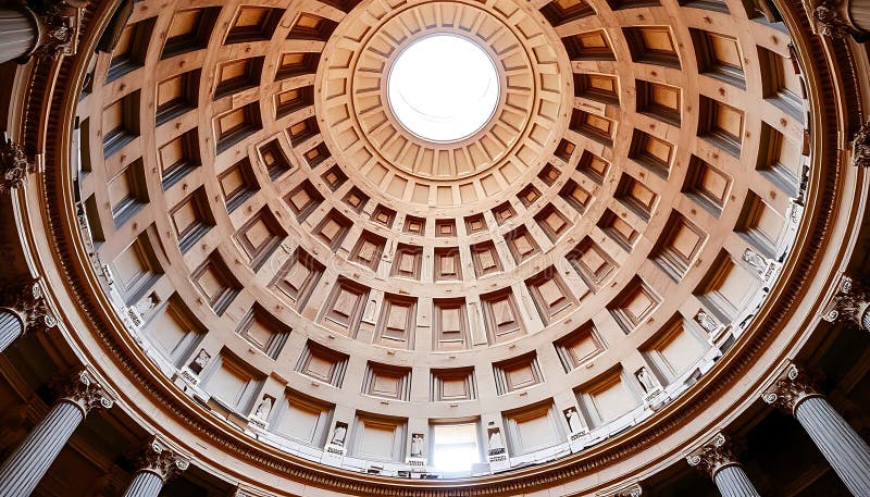 Dome Ceiling Interior, Architectural Design and Vaulted Space ...