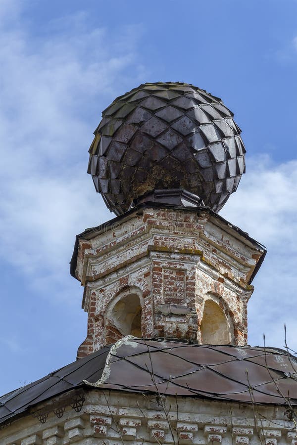 Dome of the Church without a Cross Stock Image - Image of landmark ...